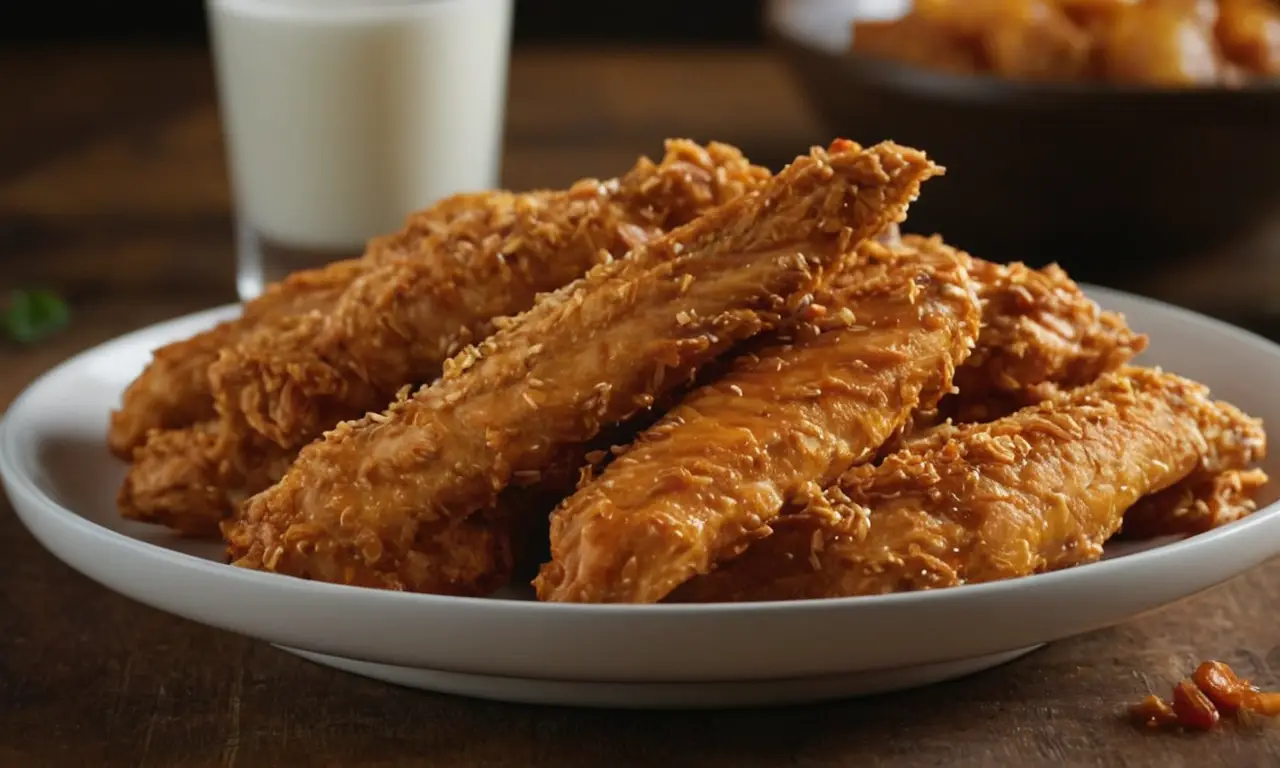 Tiras de pollo buffalo: Receta sencilla y deliciosa